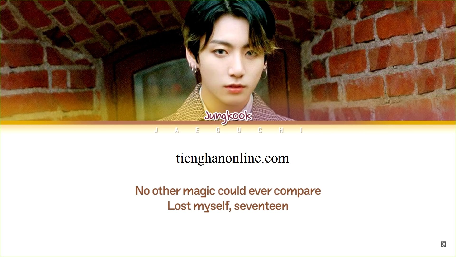 Lời bài hát Never Not JUNGKOOK - BTS Lyrics
